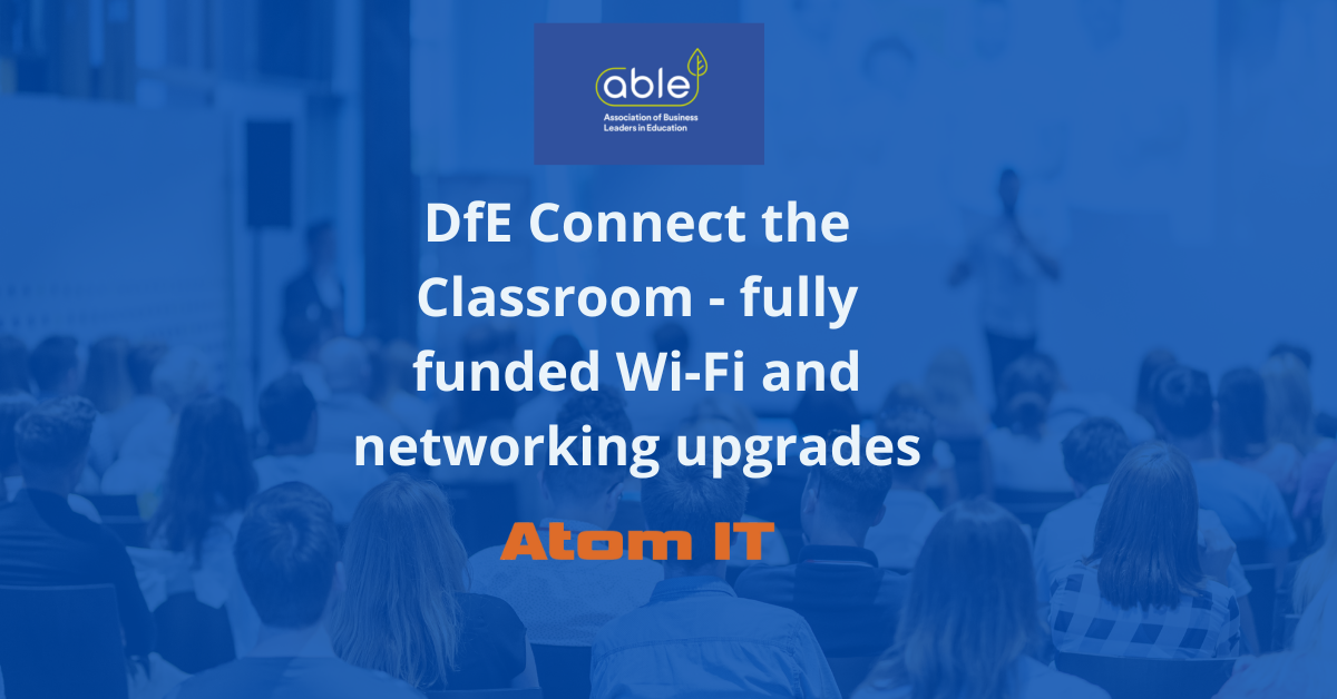 Clarification - DfE Connect the Classroom - fully fundedWi-Fi and ...